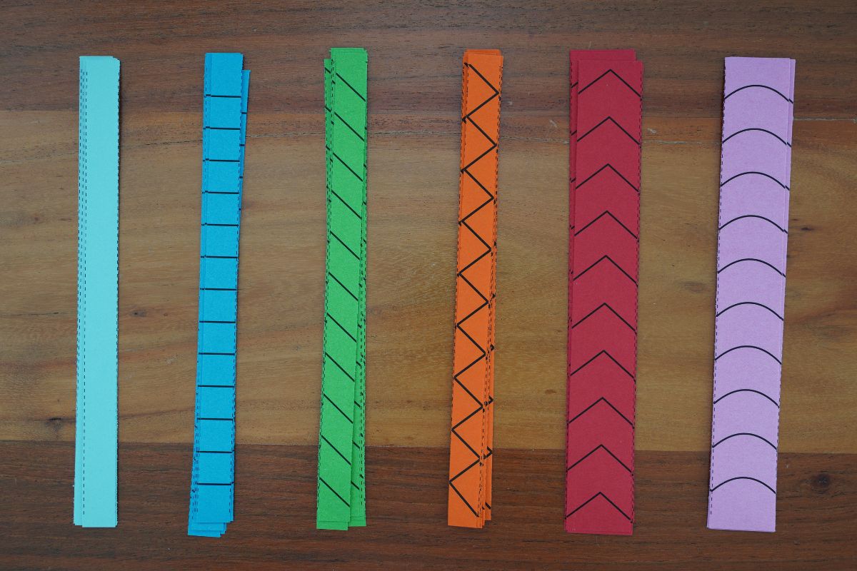 How To Cut With Scissors: Montessori Cutting Strips - The Montessori ...