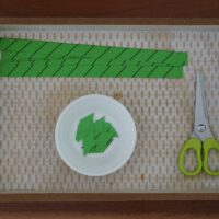 How To Cut With Scissors: Montessori Cutting Strips - The Montessori ...