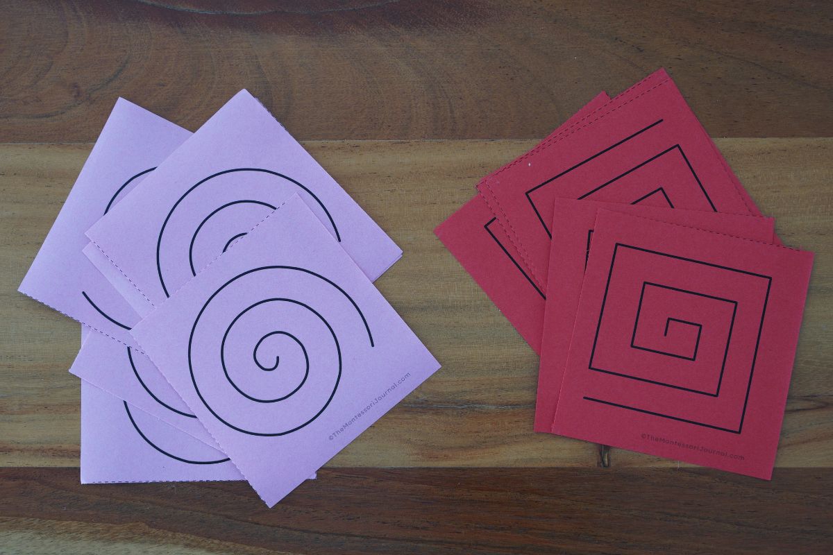 How To Cut With Scissors: Montessori Cutting Strips - The Montessori ...