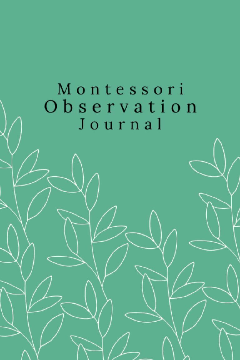 Montessori Observation Journal | The Perfect Gift for Montessori Teachers