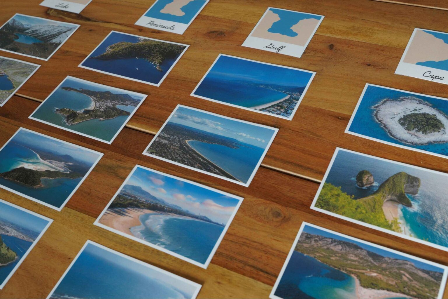 Inspiring Love for the Earth: Montessori Land and Water Forms (Step-by ...
