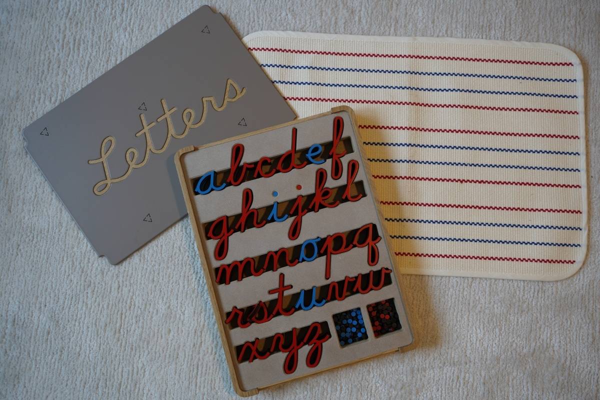 The Montessori Movable Alphabet: A Child’s First Steps Towards Writing